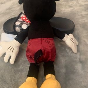 Disney | Toys | Nwt Vintage Style Felt Mickey Mouse Doll | Poshmark
